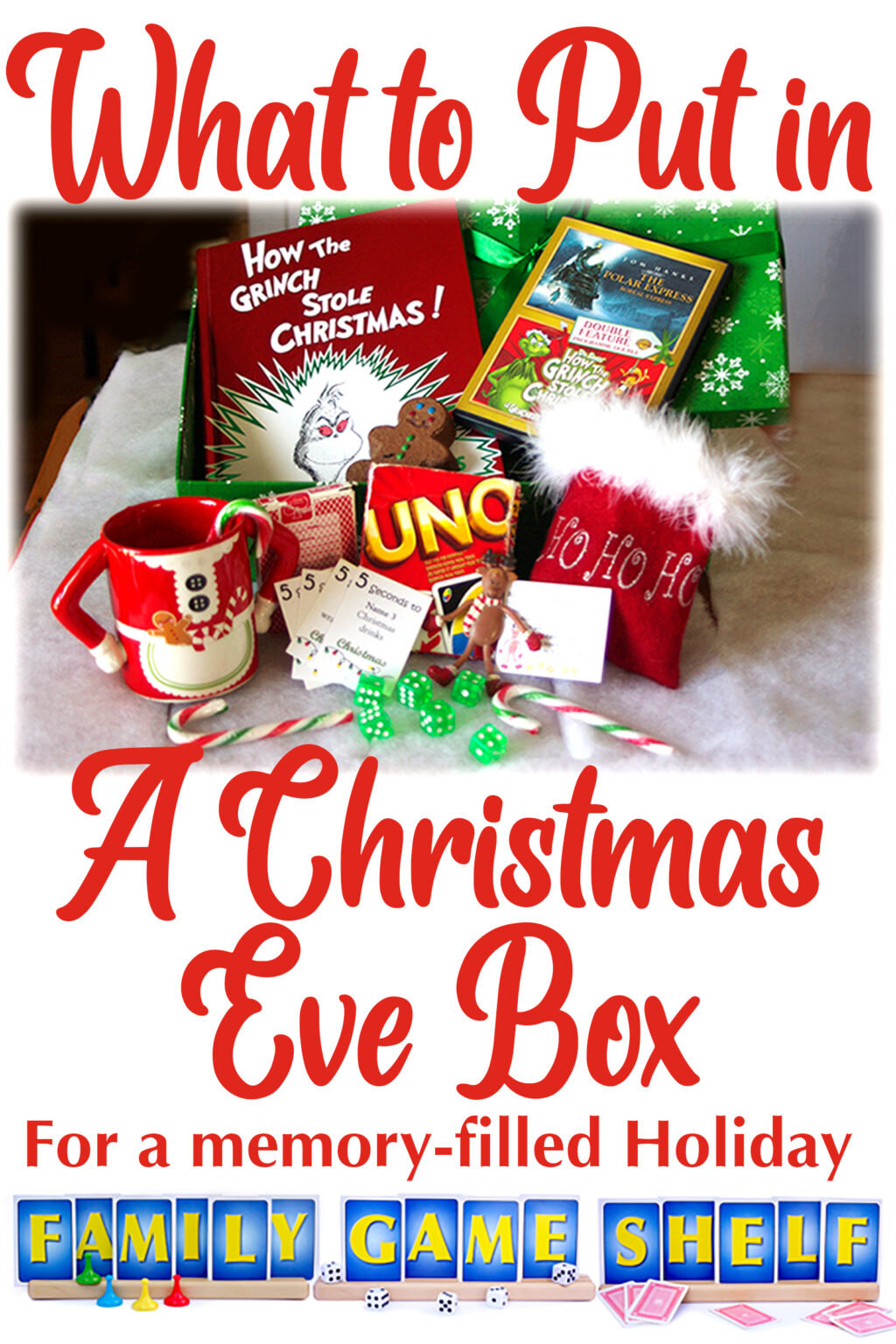 Christmas Eve Box What to put in - Family Game Shelf