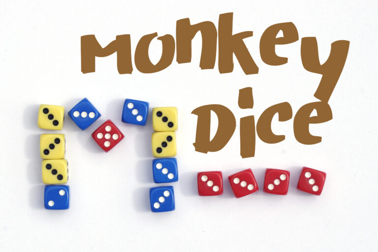 Monkey Dice How to Play - Family Game Shelf