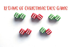 12 Days of Christmas Dice Game