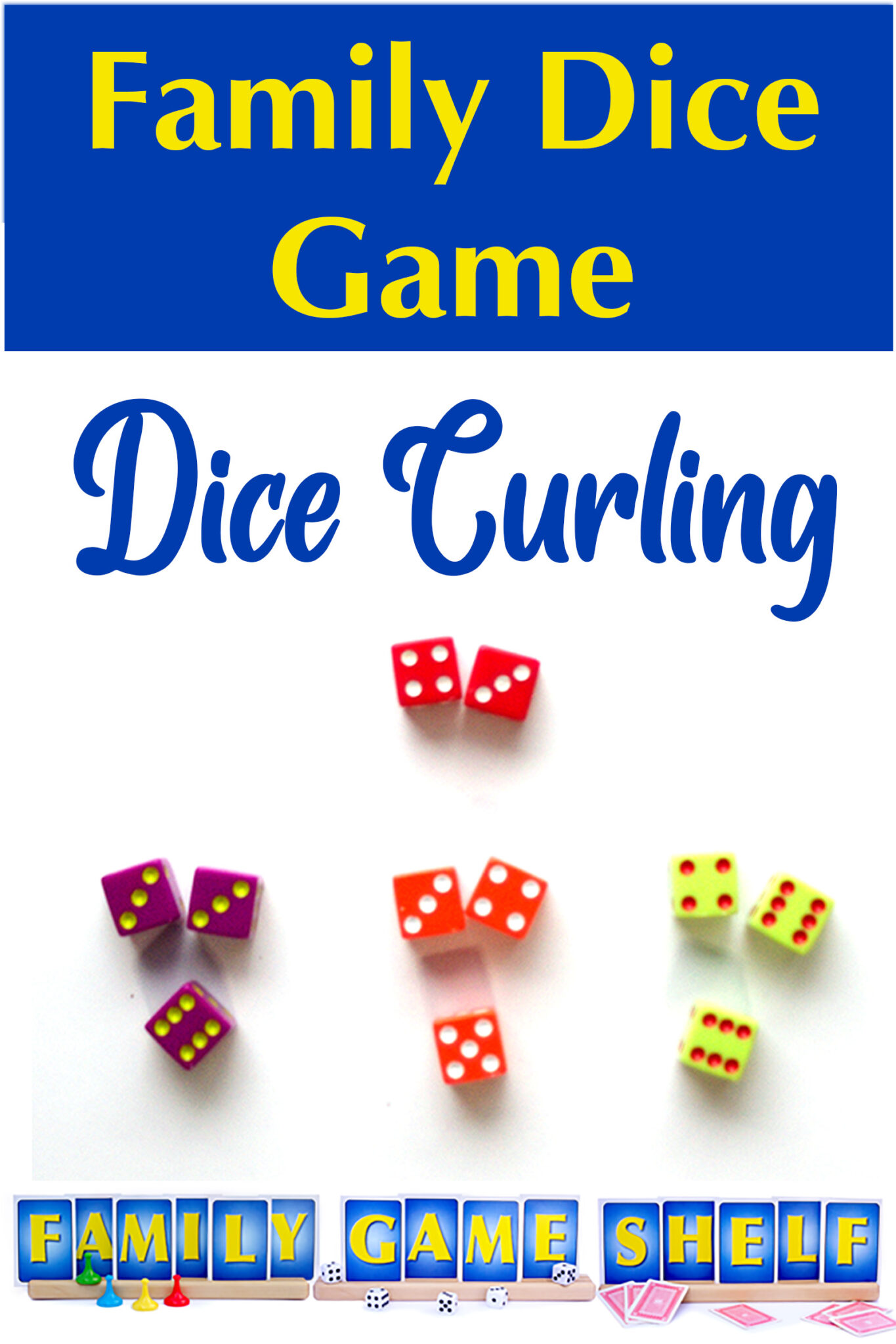 Curling Dice Game How to Play - Family Game Shelf