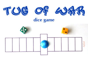 Tug of War Dice Game - Family Game Shelf