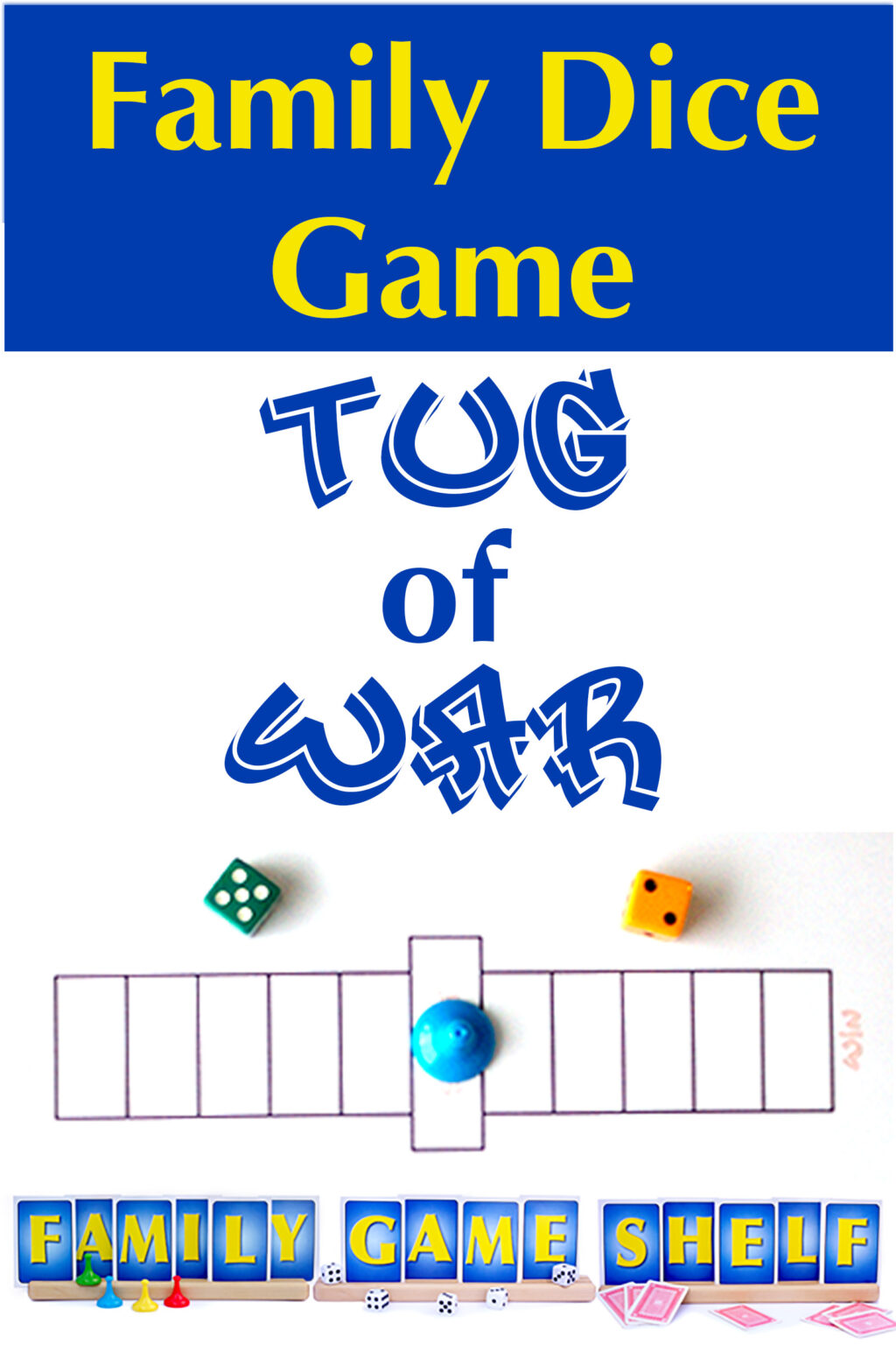 Tug of War Dice Game - Family Game Shelf