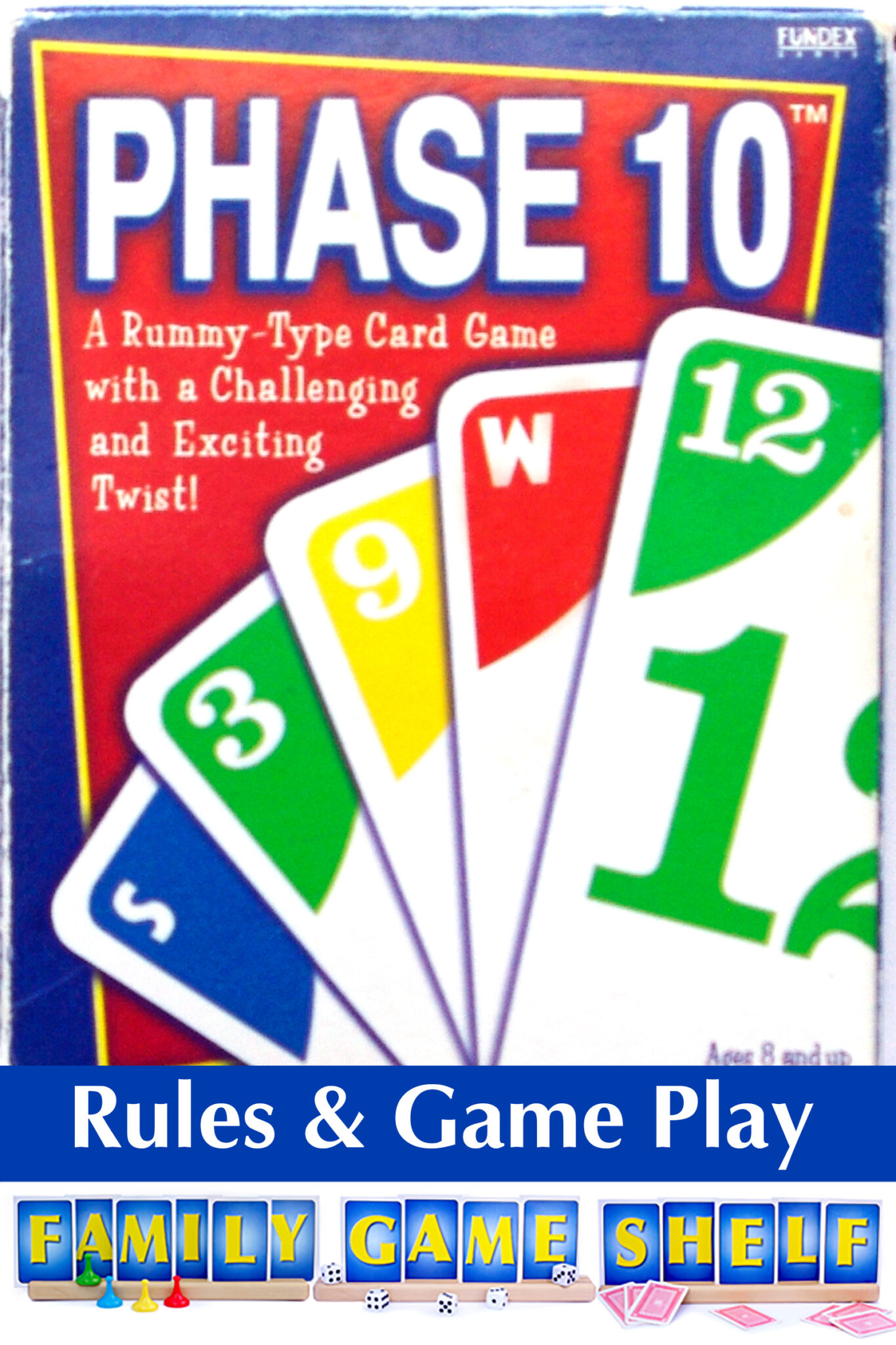 Phase 10 card game - Family Game Shelf
